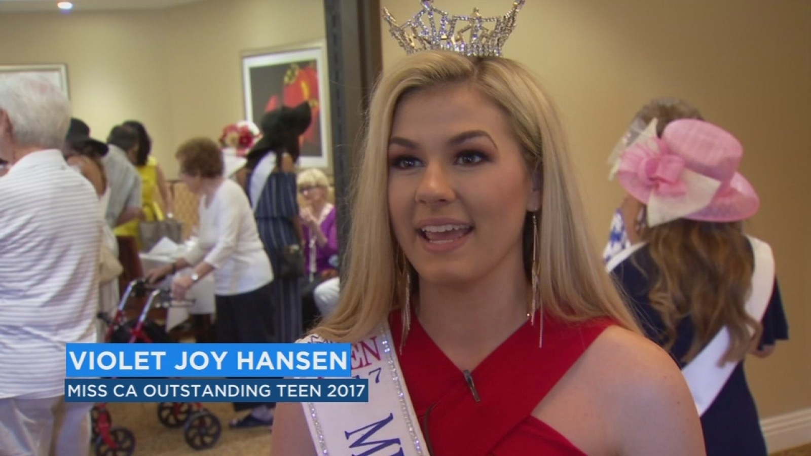Miss California contestants visit senior-living facility in the Valley ...