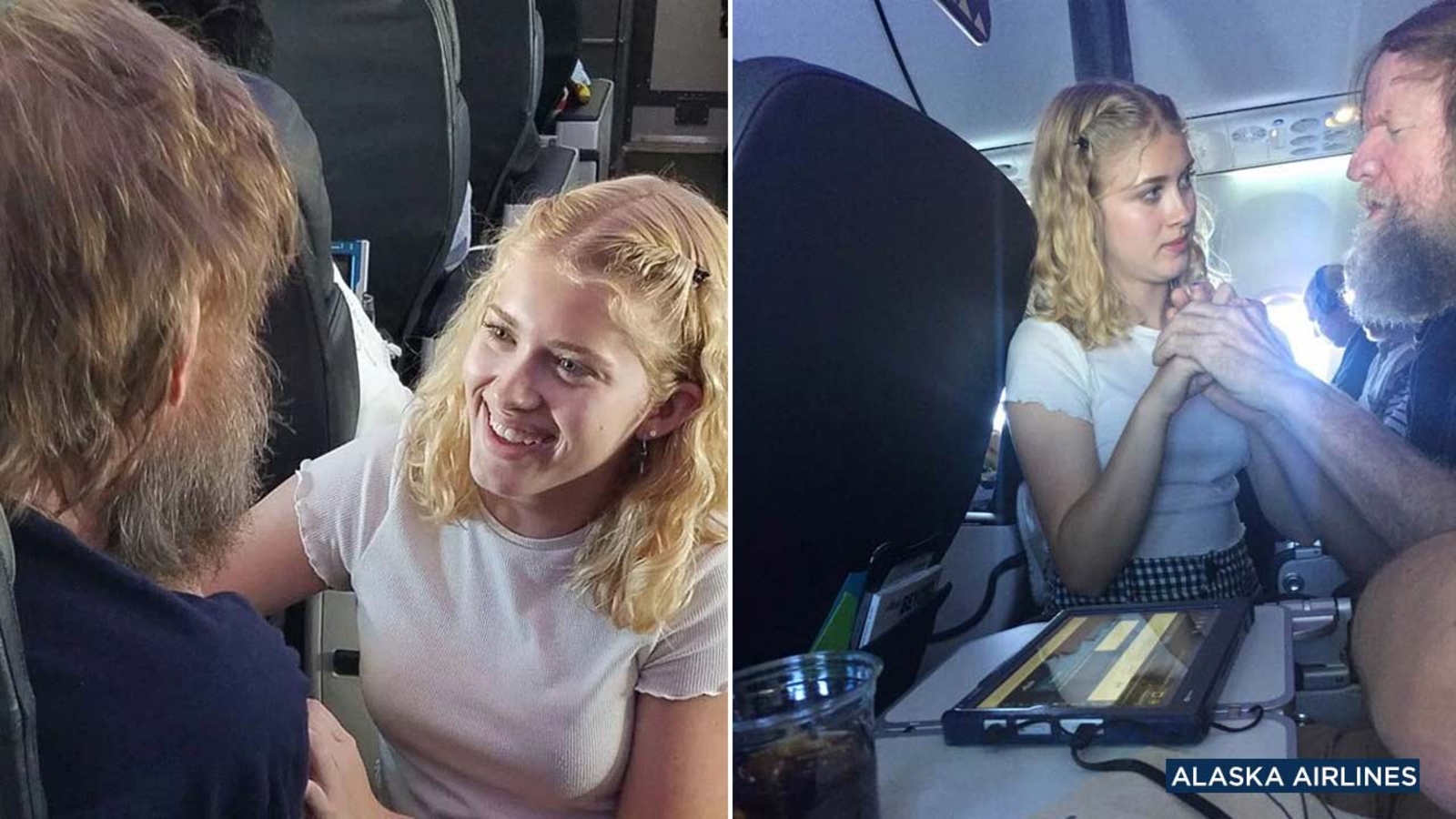 SoCal teen steps up to help blind, deaf passenger on Alaska Airlines ...