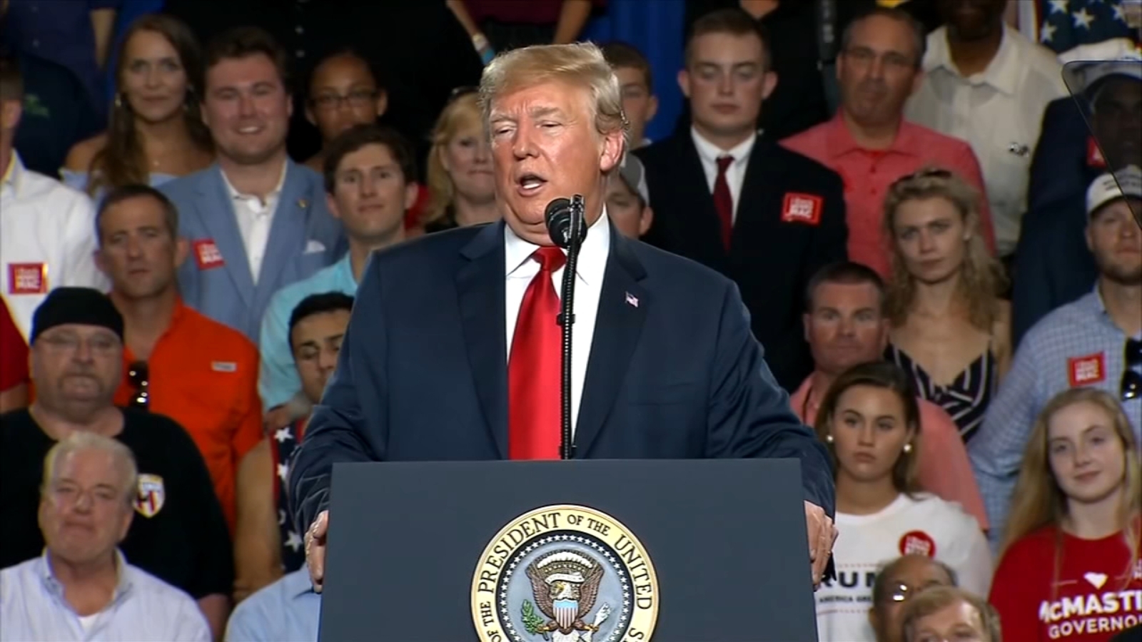 President Trump compares people entering US from Mexico to 'invaders ...