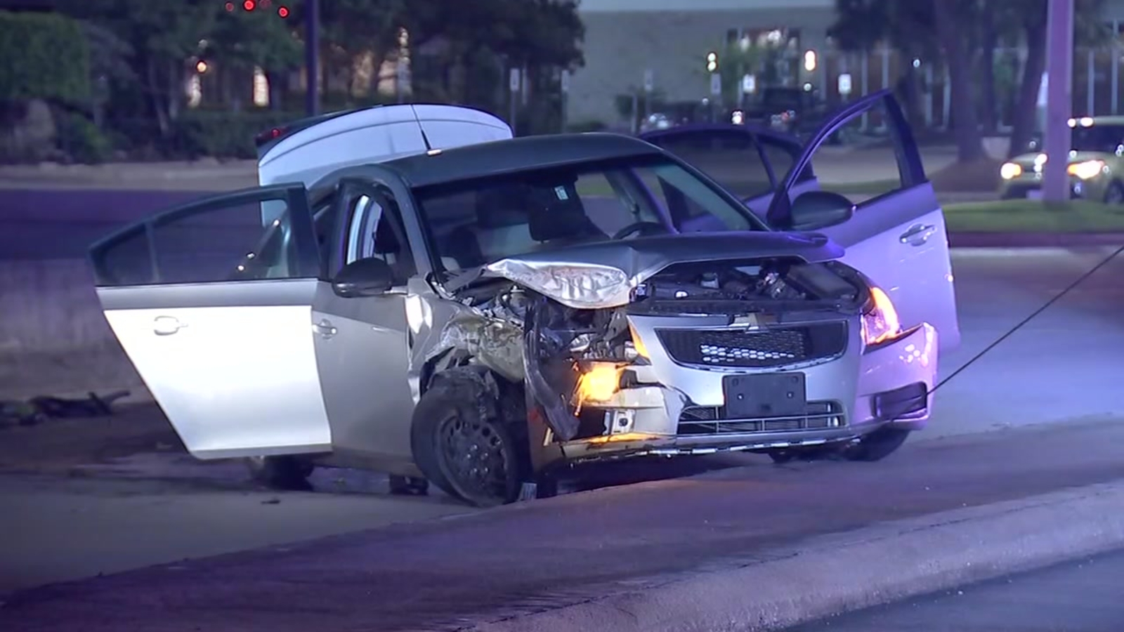 Driver Arrested After Crashing Vehicle During High Speed Chase In N