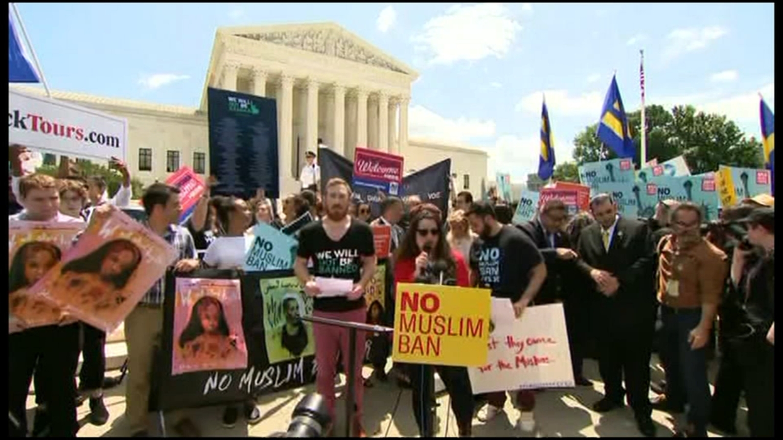 Muslim groups denounce Supreme Court decision upholding Trump's travel ...