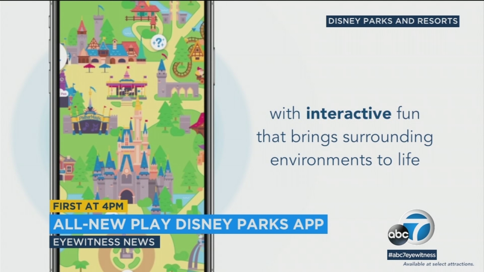 Disney parks to roll out interactive 'Play Disney Parks' app - ABC7 Los ...