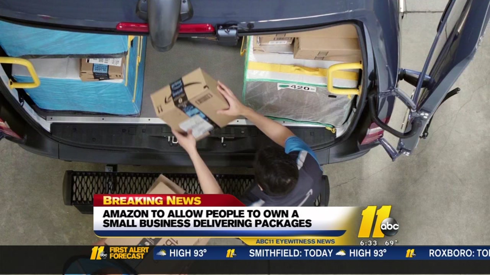 Amazon to help entrepreneurs start delivery businesses - ABC11 Raleigh ...