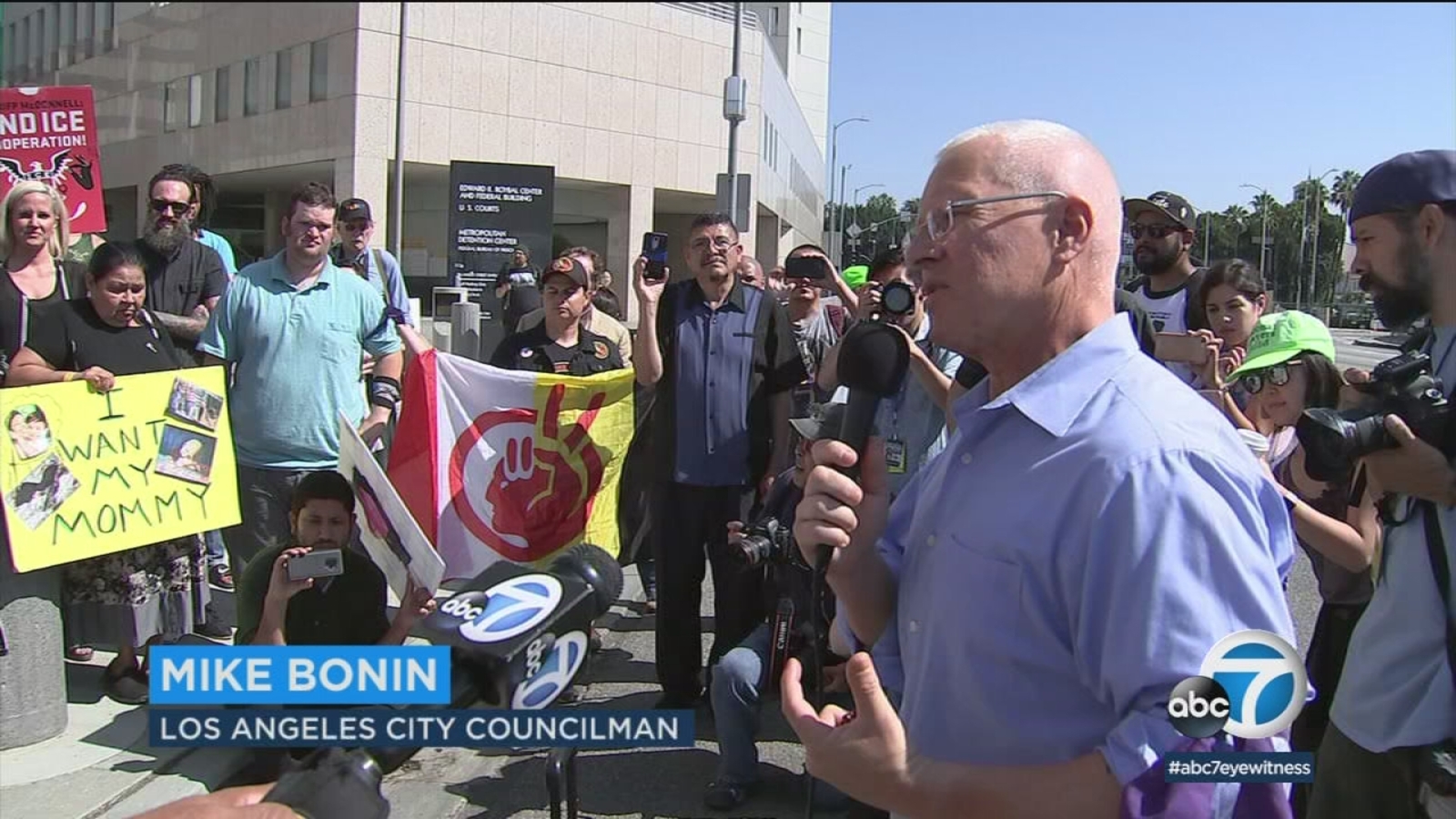 LA City Councilman Mike Bonin arrested at downtown immigration rally ...