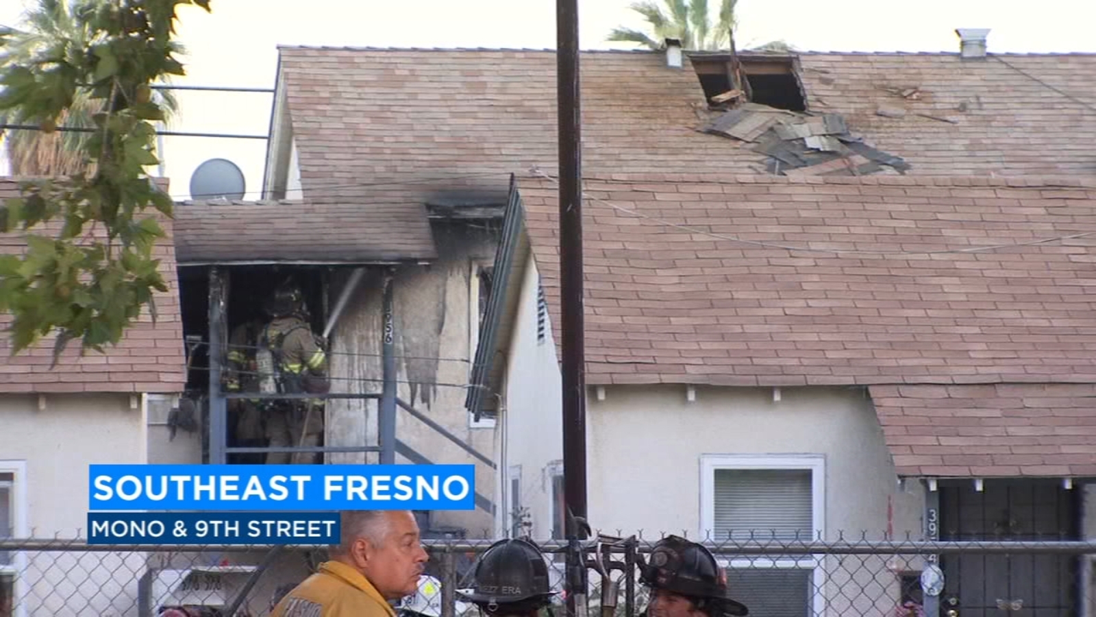 Fire destroys Southeast Fresno apartment - ABC30 Fresno
