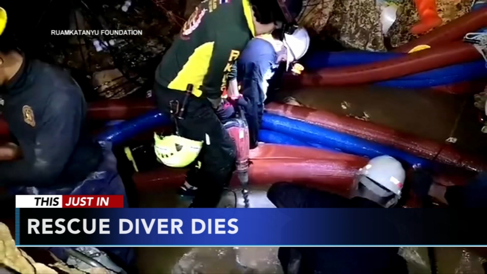 Diver dies in cave amid Thailand rescue effort - 6abc Philadelphia