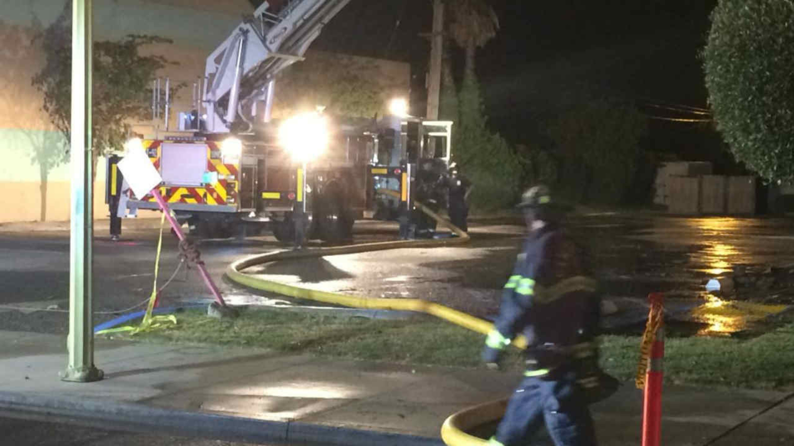 Firefighters in Santa Clara respond to 3-alarm fire at vacant ...