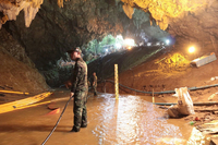 Thai Cave Rescue In Photos Rescuers Extract Soccer Team Trapped In