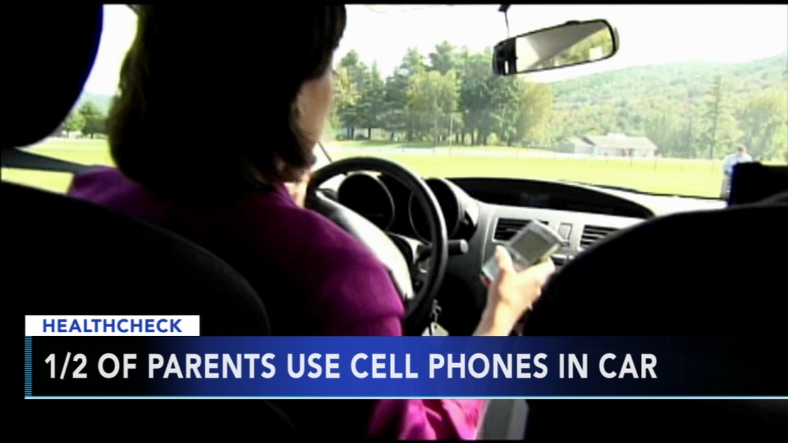 Study: 50 percent of parents use cell phones while driving kids - ABC11 ...