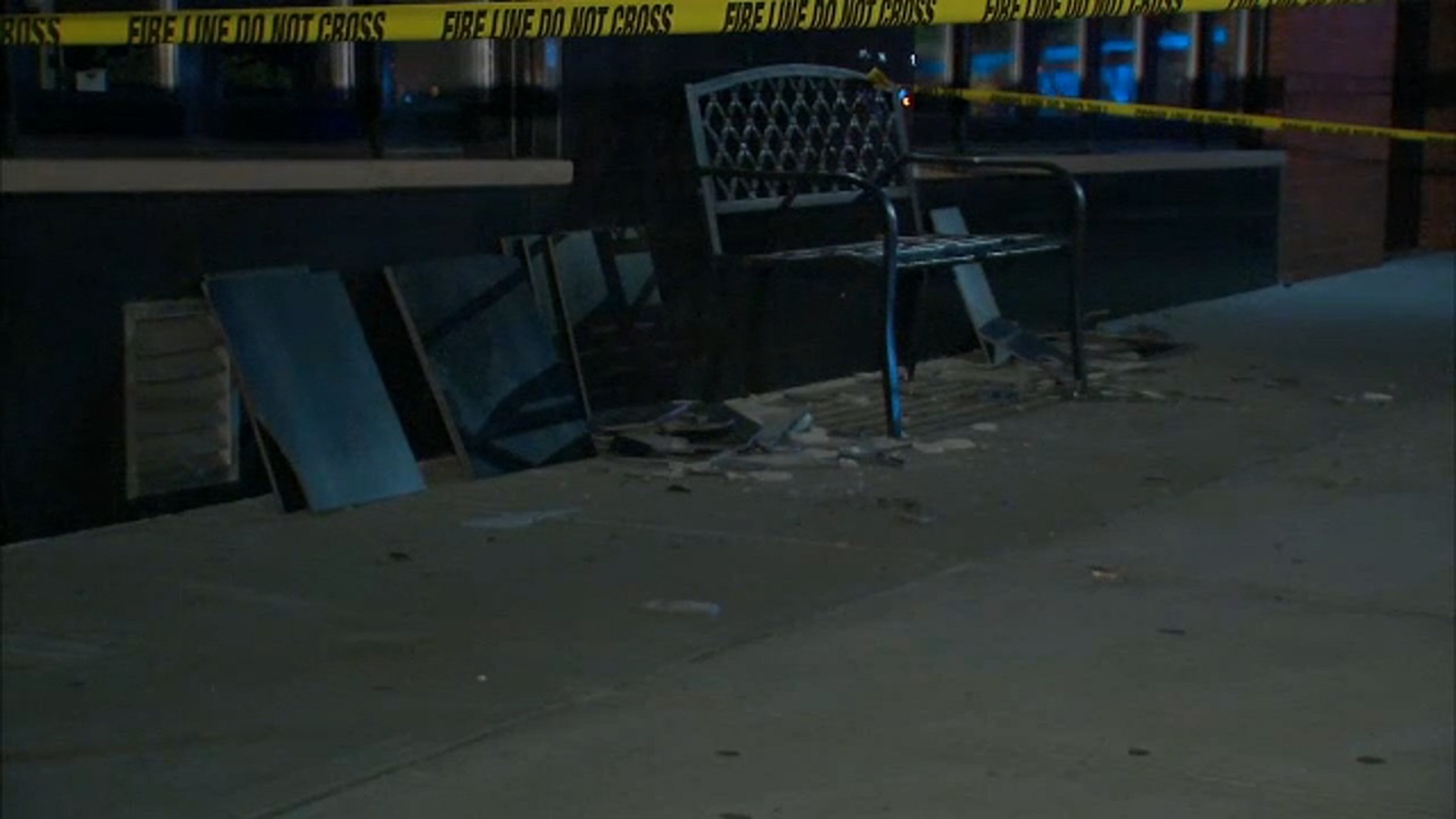 Father and infant son hurt in Brooklyn tile wall collapse - ABC7 New York