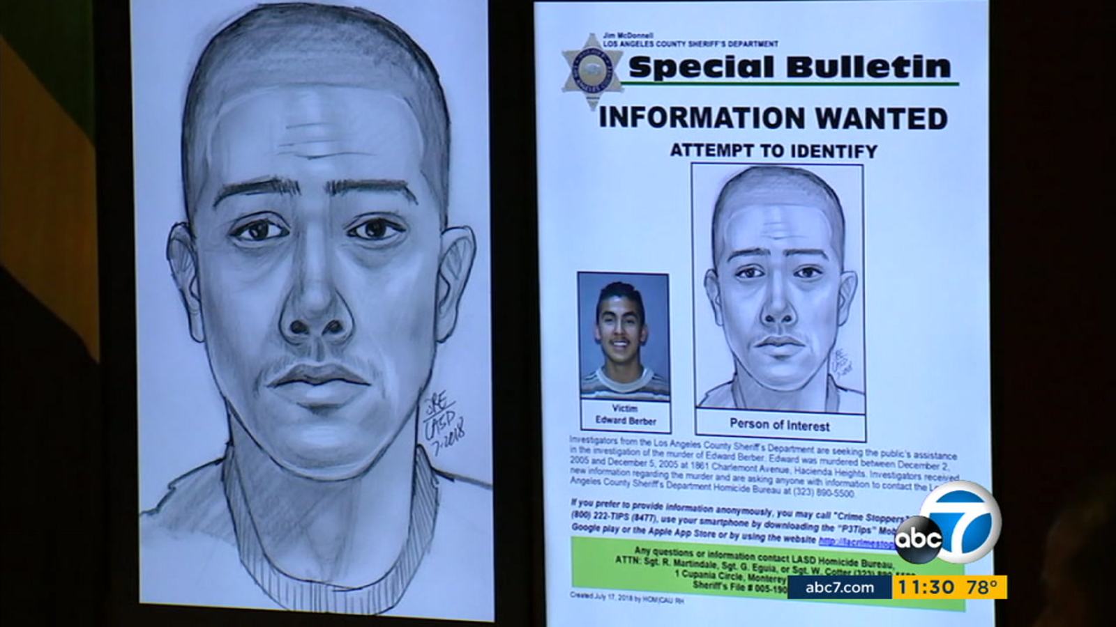 Hacienda Heights unsolved murder: Person of interest sketch released ...