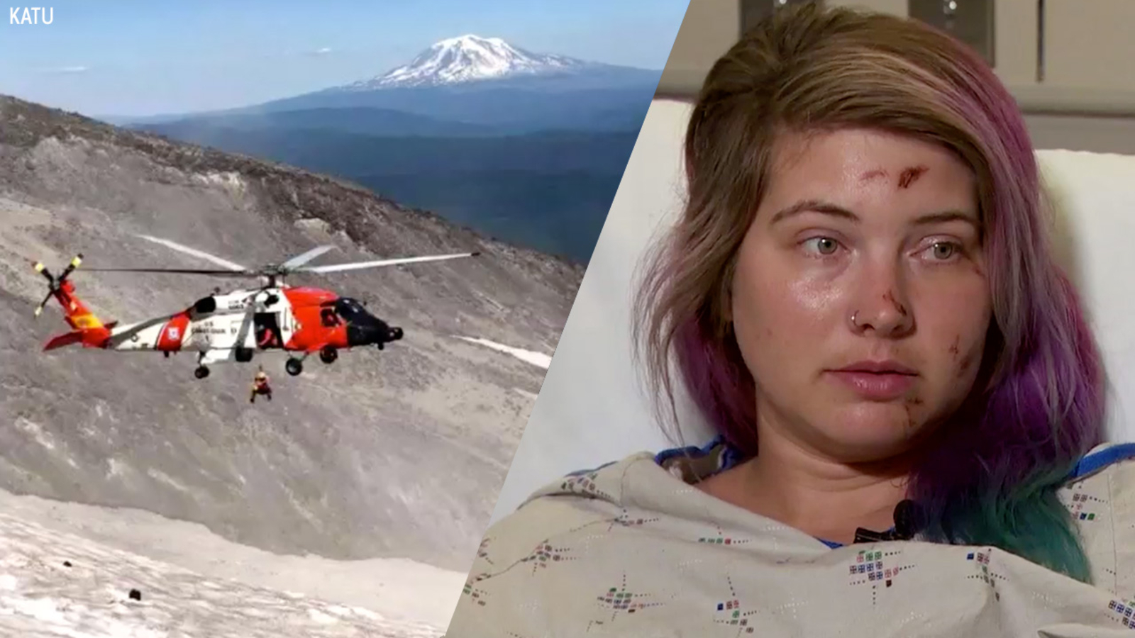 Navy vet survives 300-foot fall from Mount St. Helens - ABC7 Chicago