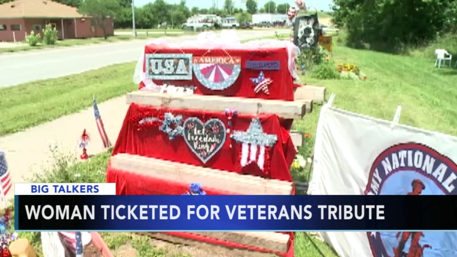 Iowa woman ticketed for veterans tribute - 6abc Philadelphia