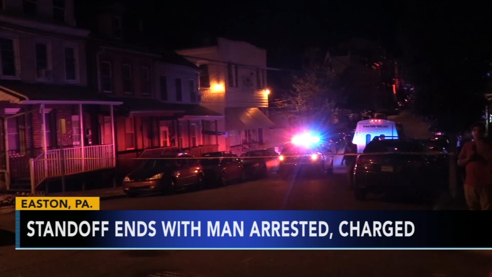 Easton man arrested following standoff with police - 6abc Philadelphia