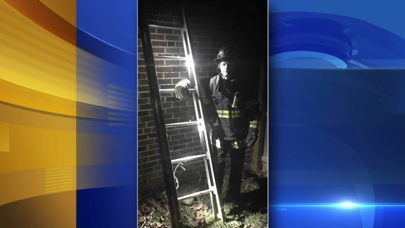 Philadelphia firefighter launches campaign for LED ladders - ABC7 Chicago