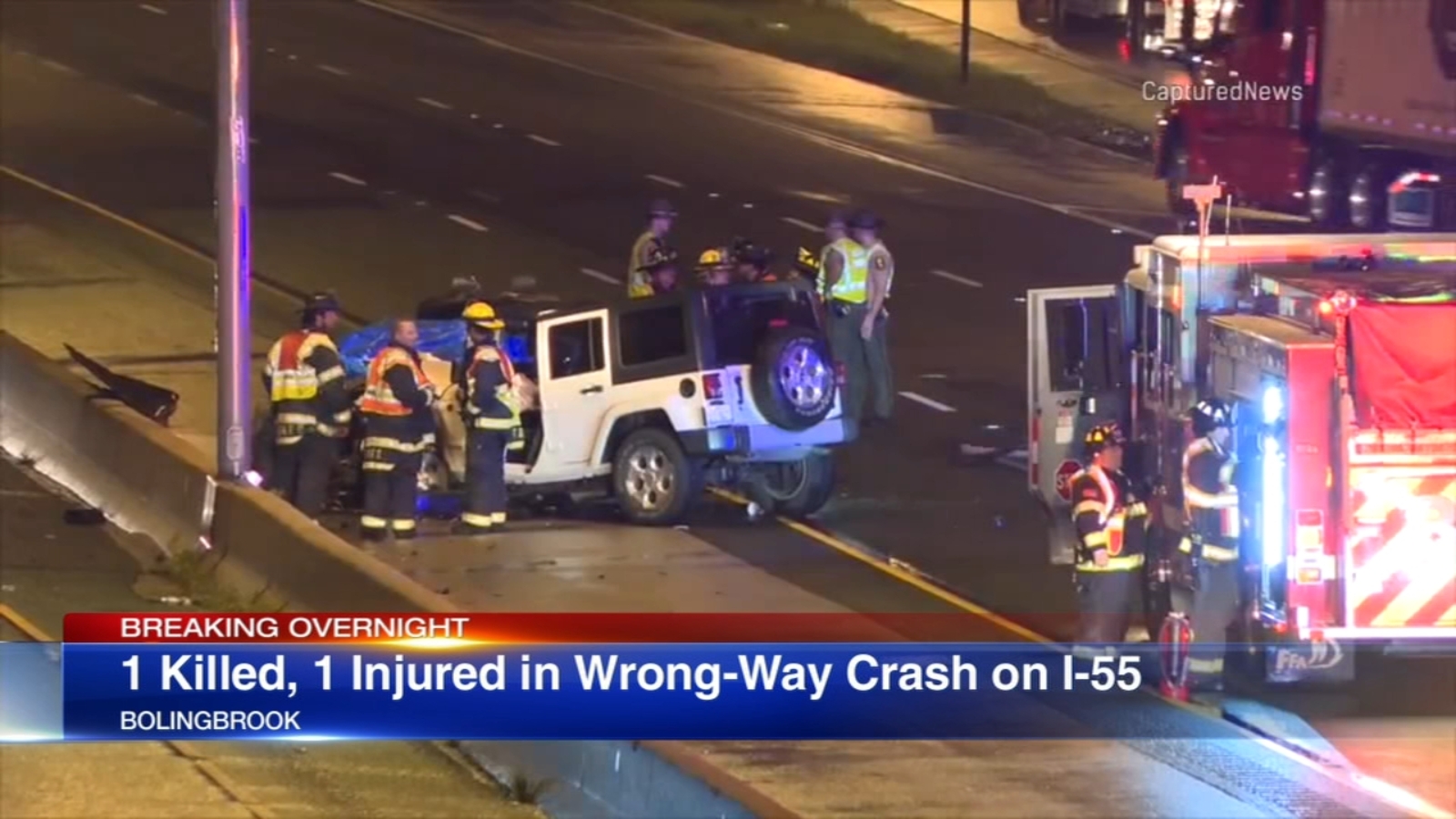 1 killed, 1 injured in wrong-way crash on I-55 - ABC7 Chicago