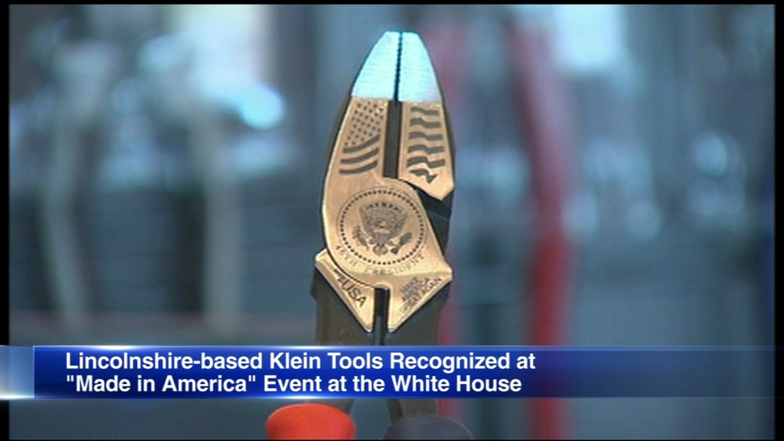 Klein Tools of Lincolnshire featured in Made in America showcase at White House - ABC7 Chicago