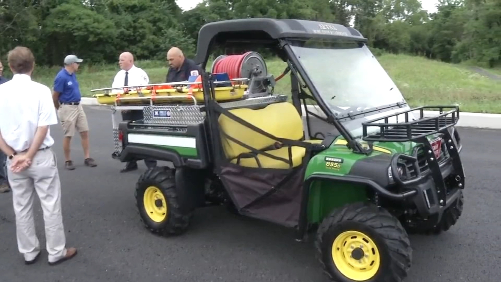 Newark fire department acquires new rescue vehicle called the Gator ...