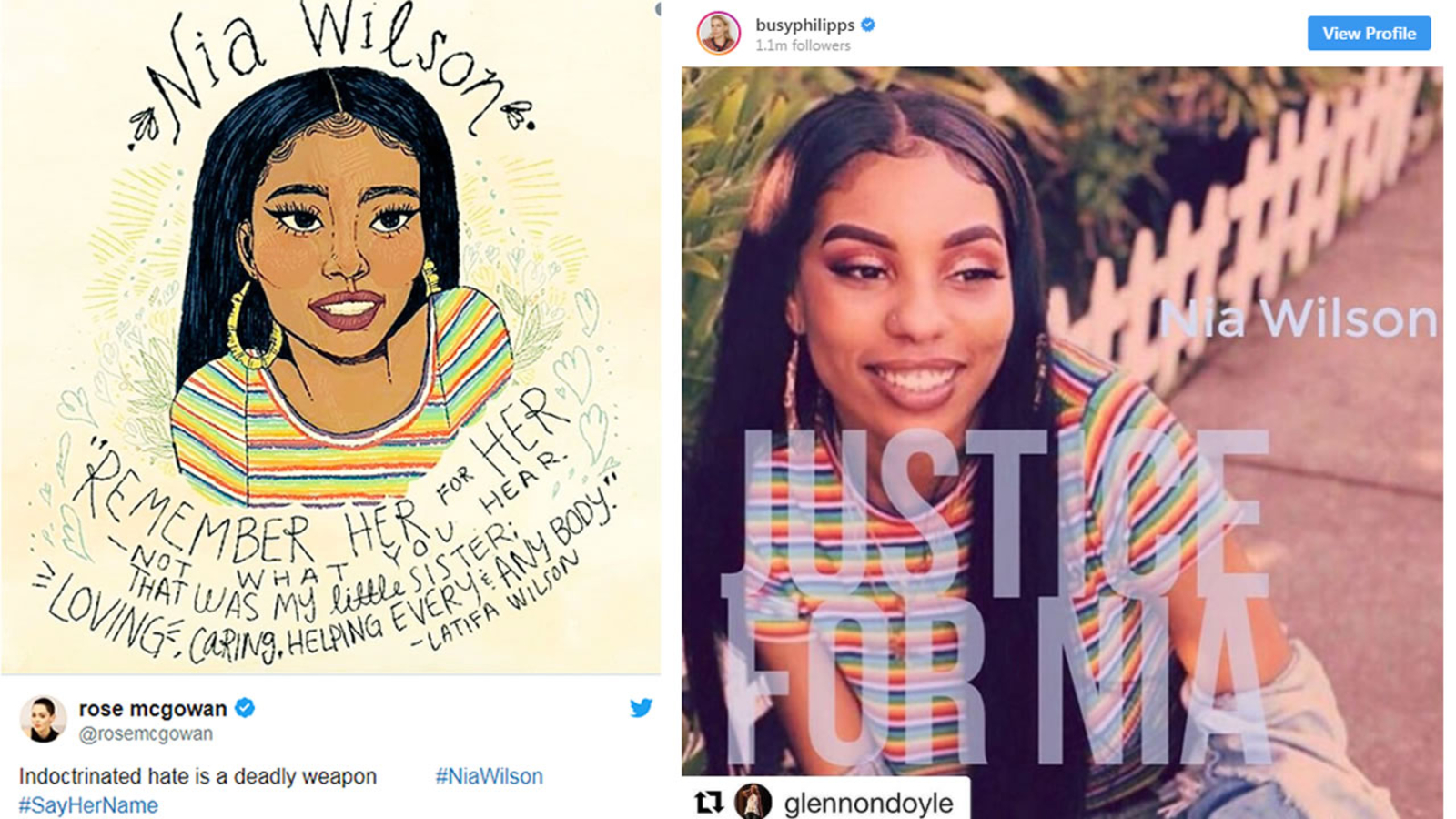 Celebrities share grief, sorrow for BART stabbing victim Nia Wilson ...
