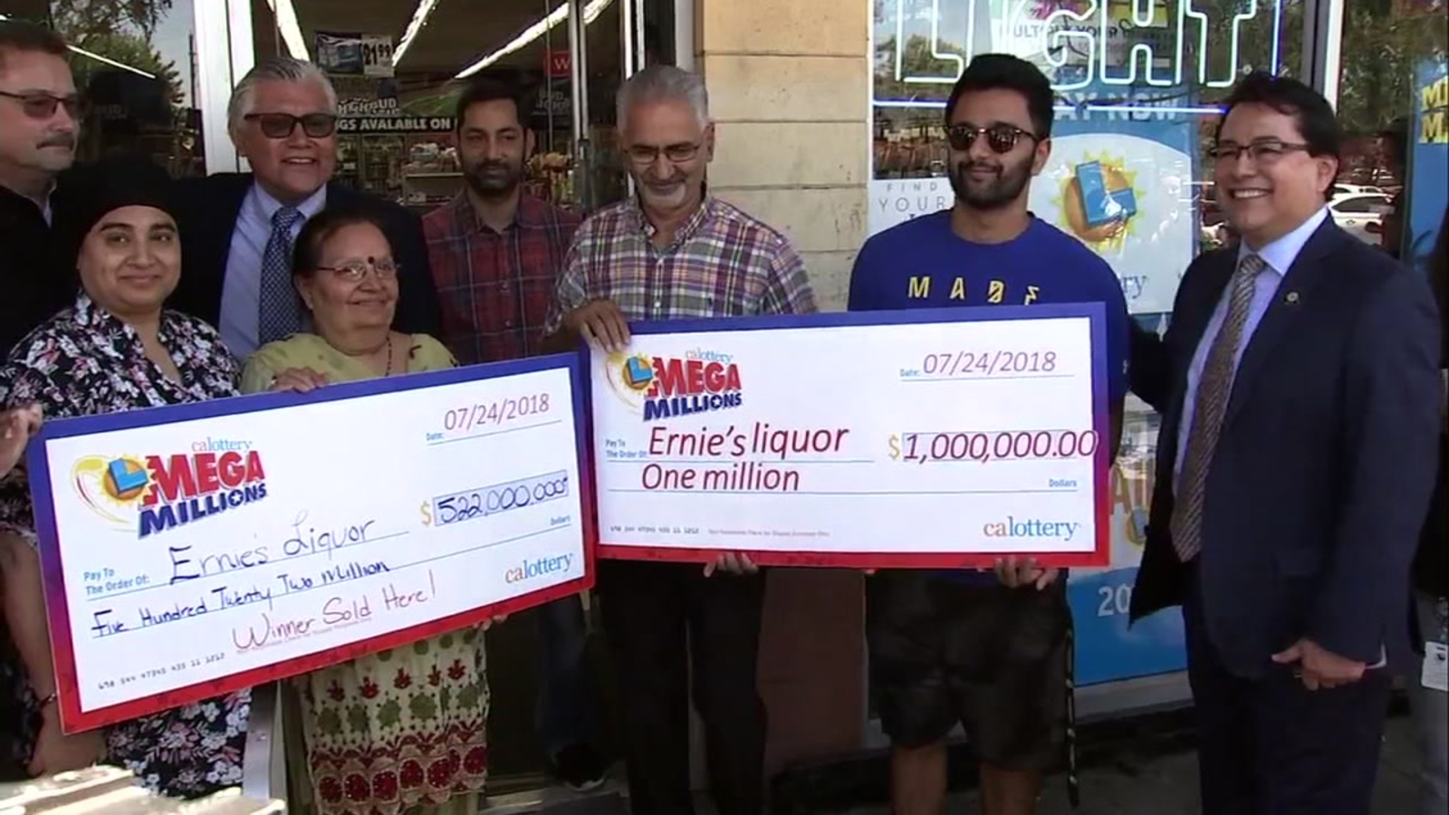 San Jose store owners get $1M bonus after selling winning Mega Millions ...