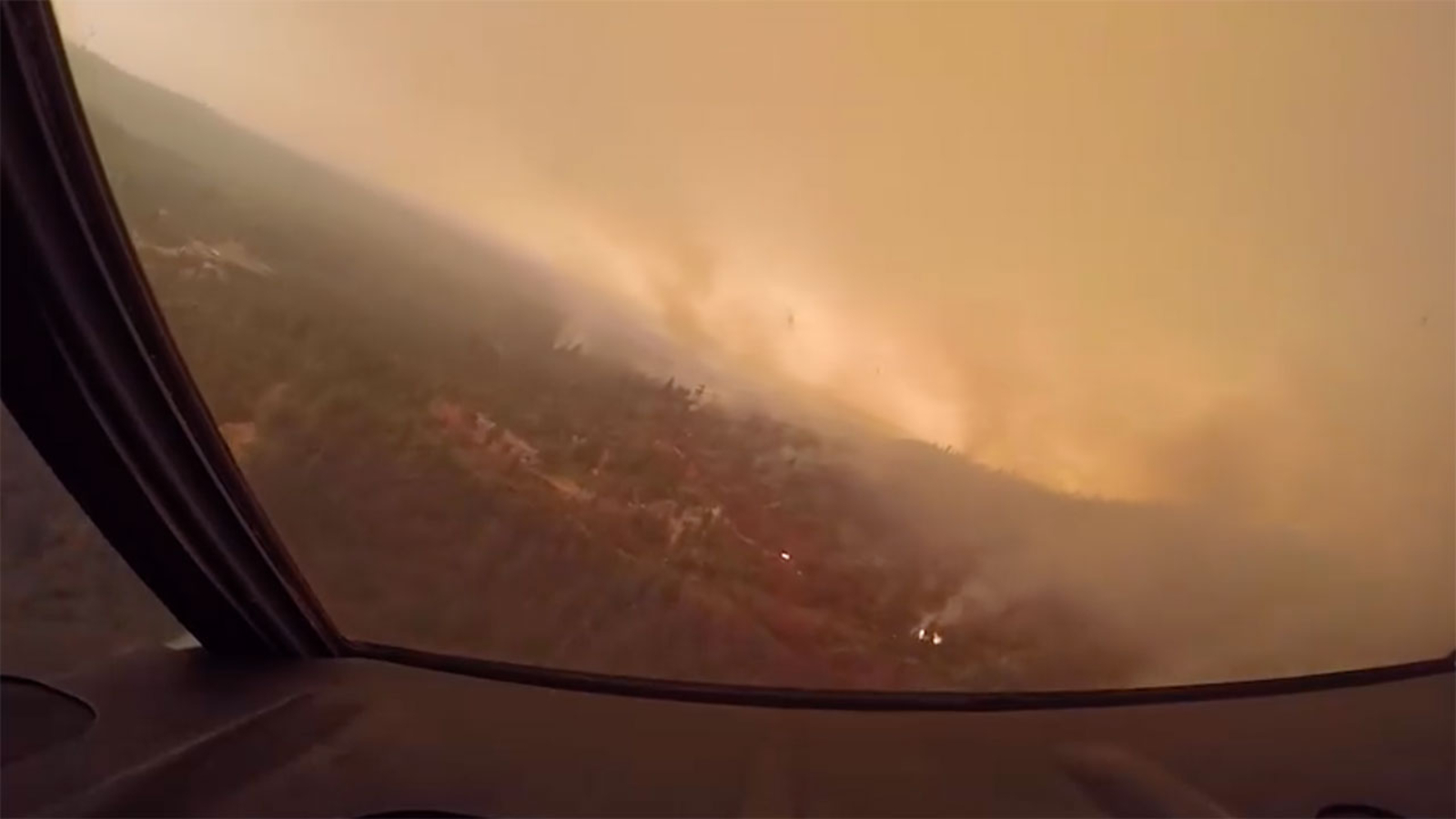 Carr Fire: Calif. National Guard video shows what it's like to fly over ...