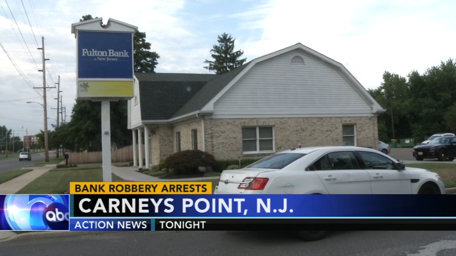 Police investigate bank robbery in Salem County - 6abc Philadelphia