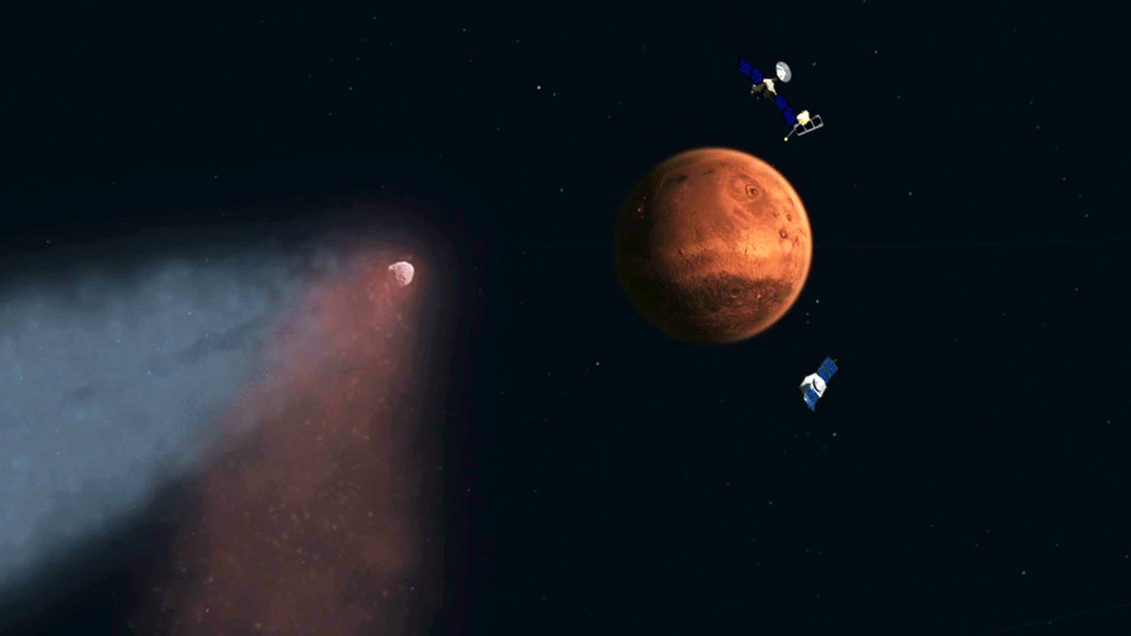 NASA: Comet bombarded Mars sky with meteor shower - ABC13 Houston