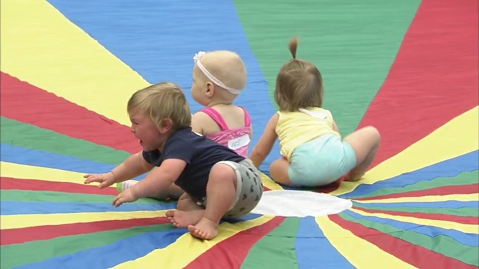 Fast moving infants were awarded for their speed Tuesday in Wildwood ...