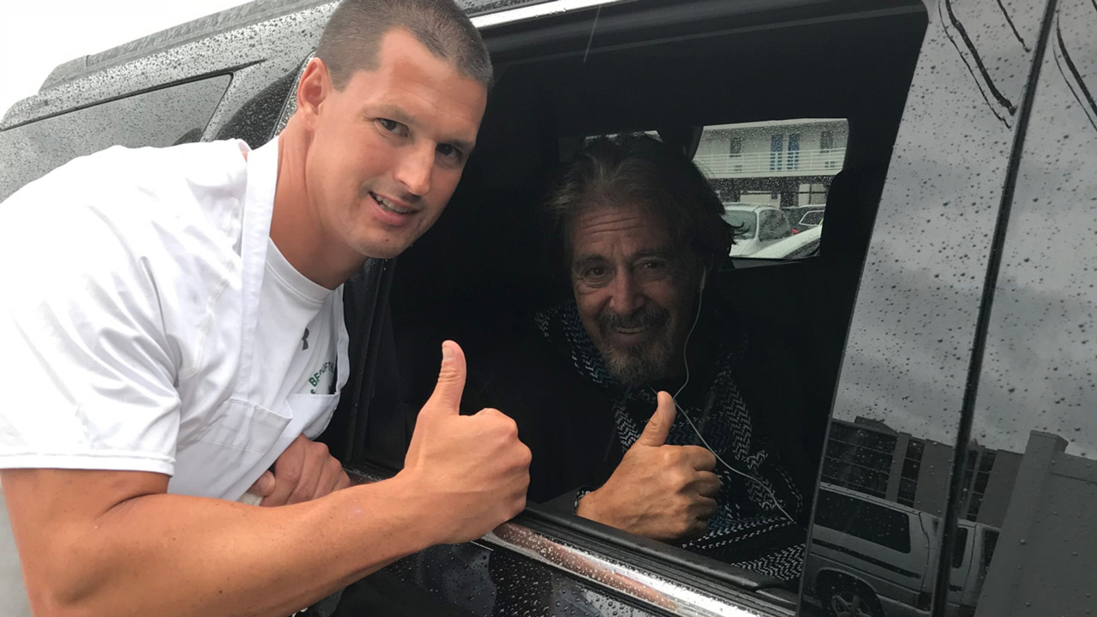 Al Pacino spotted at Manco & Manco Pizza in Ocean City, New Jersey ...
