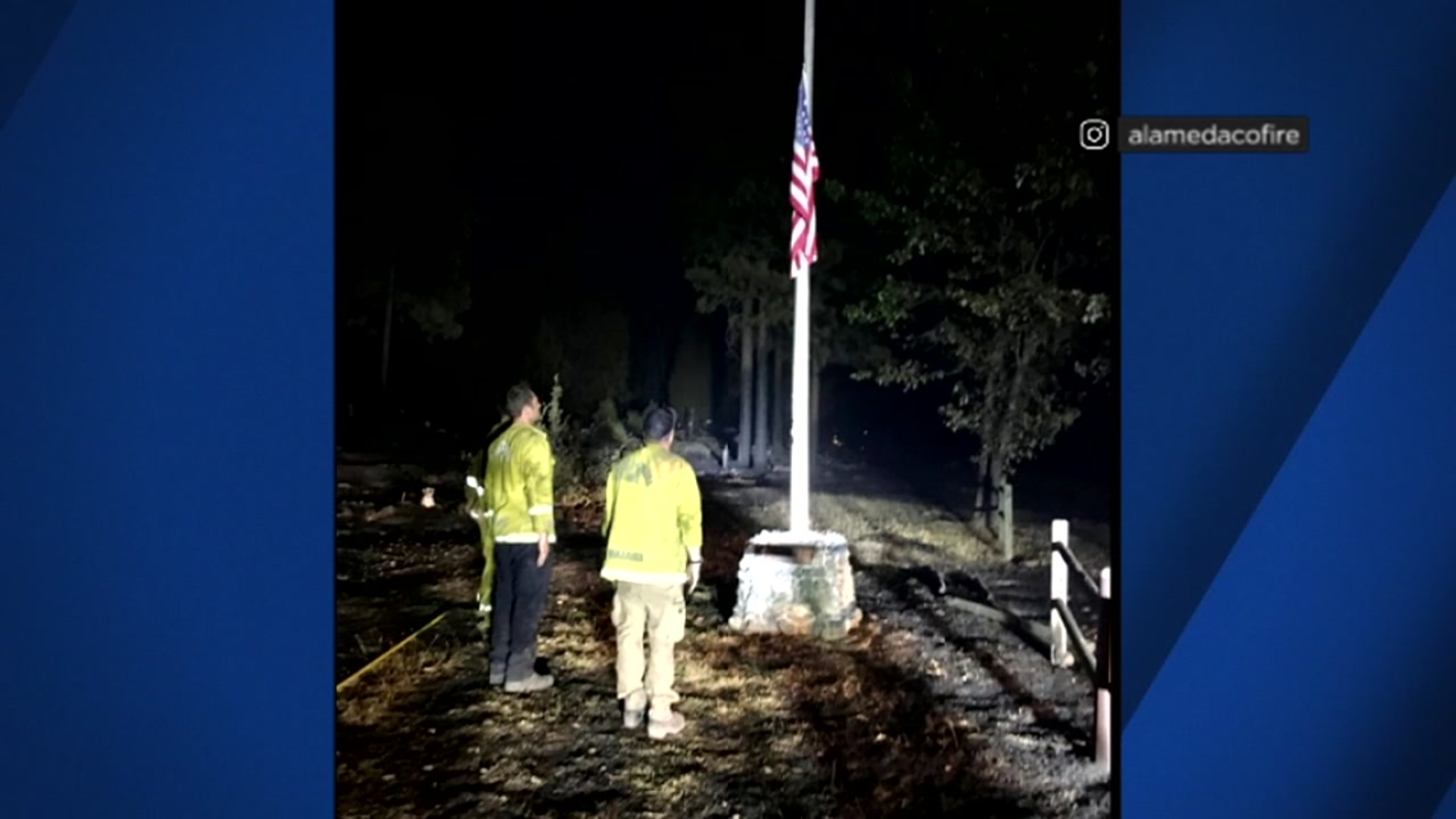 Bay Area task force lowers flag to half-staff in Shasta County - ABC7 ...