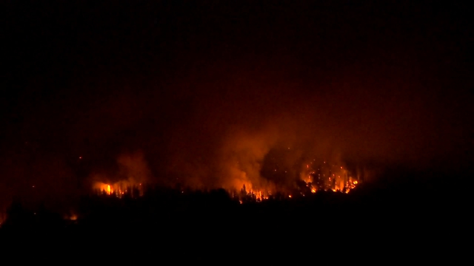 Fire crews making slow progress towards stopping Ferguson Fire - ABC7 ...