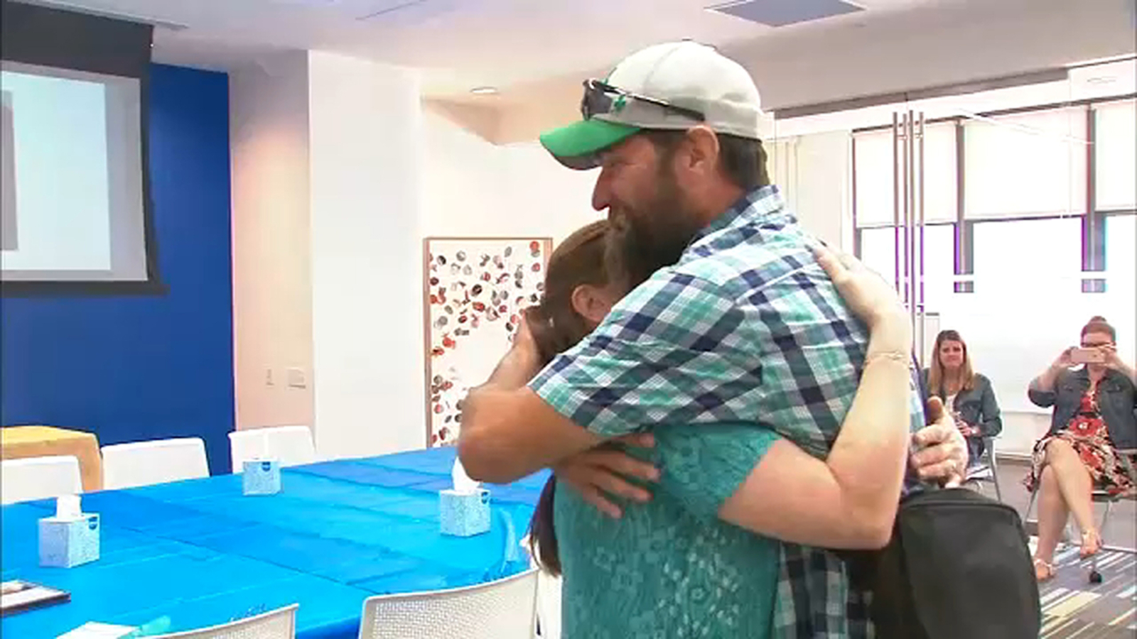 Organ recipients meet family of donor who saved their lives - ABC7 New York