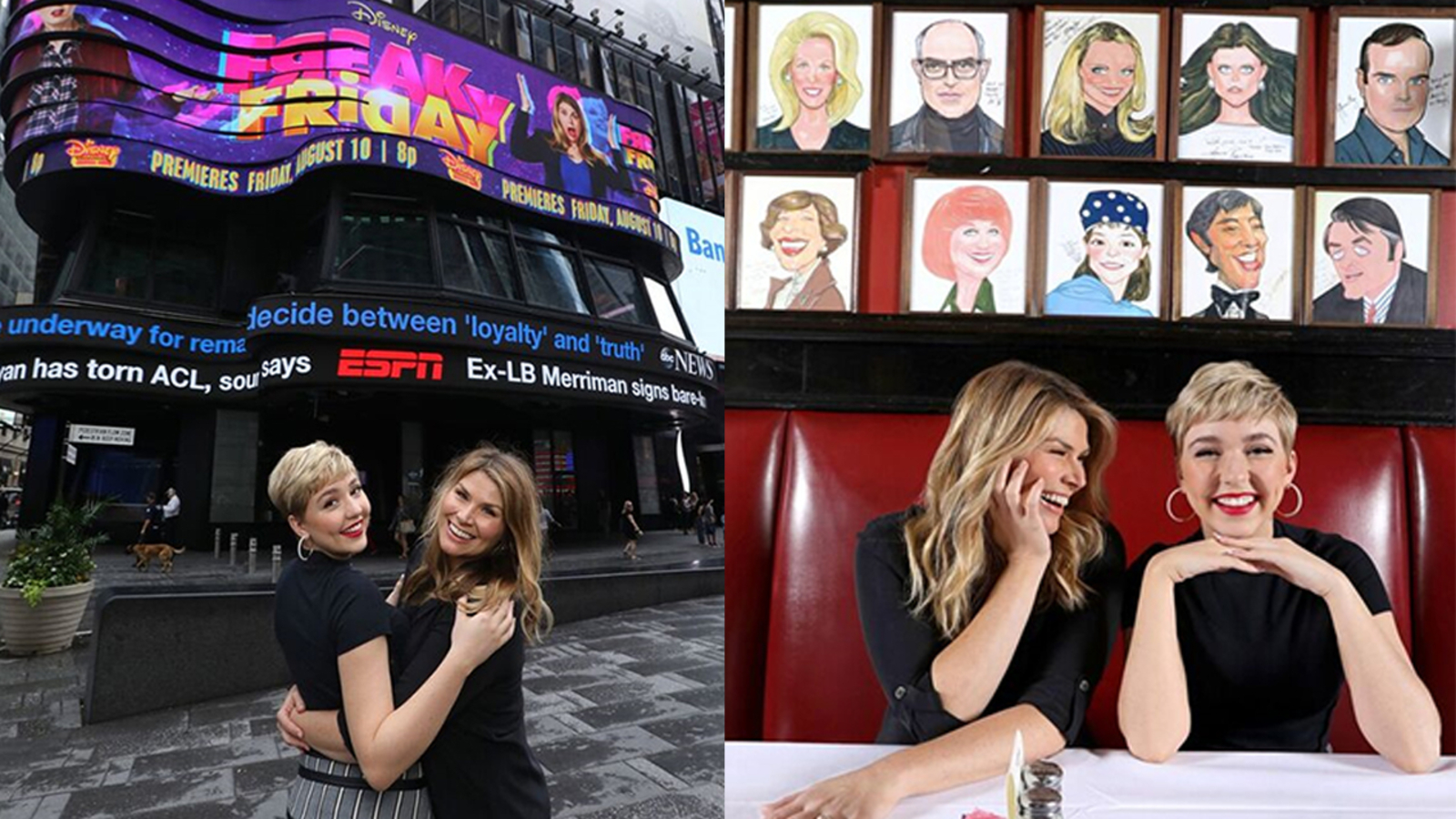 Stars of new Disney Channel movie "Freaky Friday" pay a visit to ...