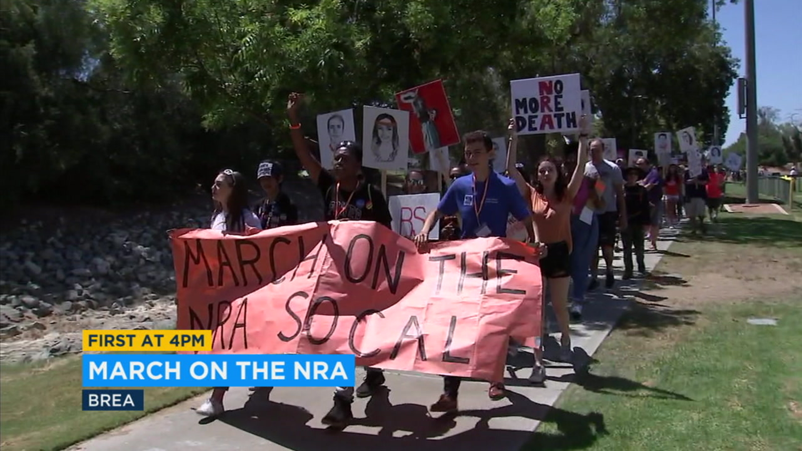 OC activists support gun control during National March on the NRA ...