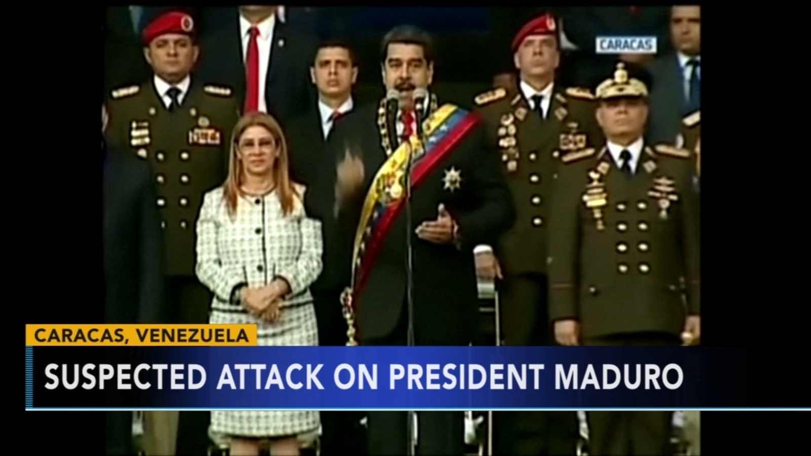Venezuela's Maduro: Drone attack was attempt to kill him - 6abc ...