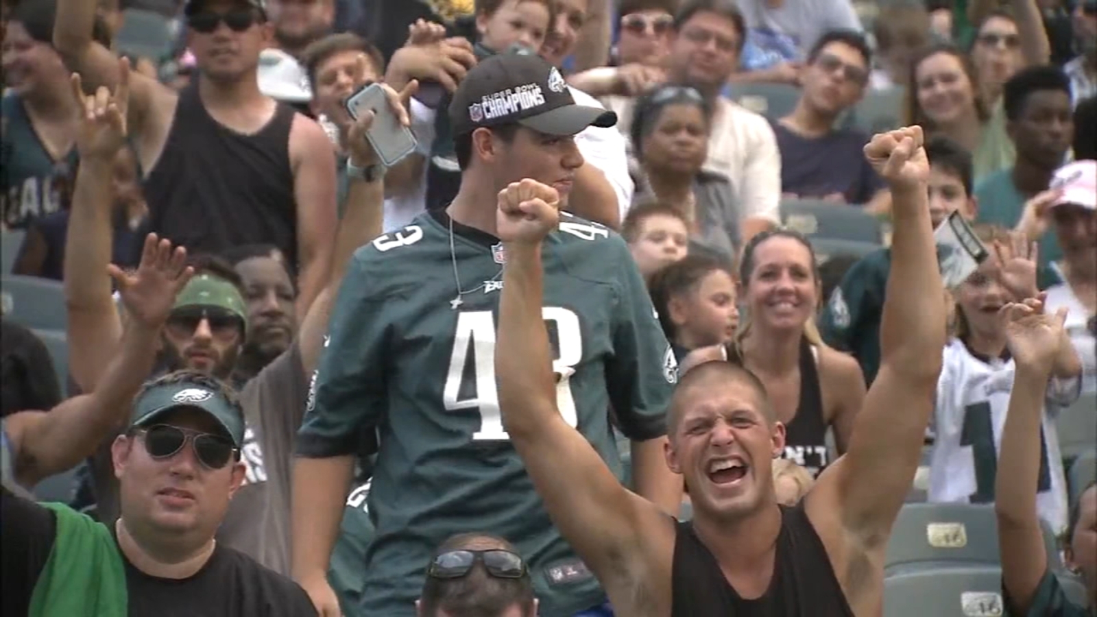 Eagles host first open practice as Super Bowl champs - 6abc Philadelphia