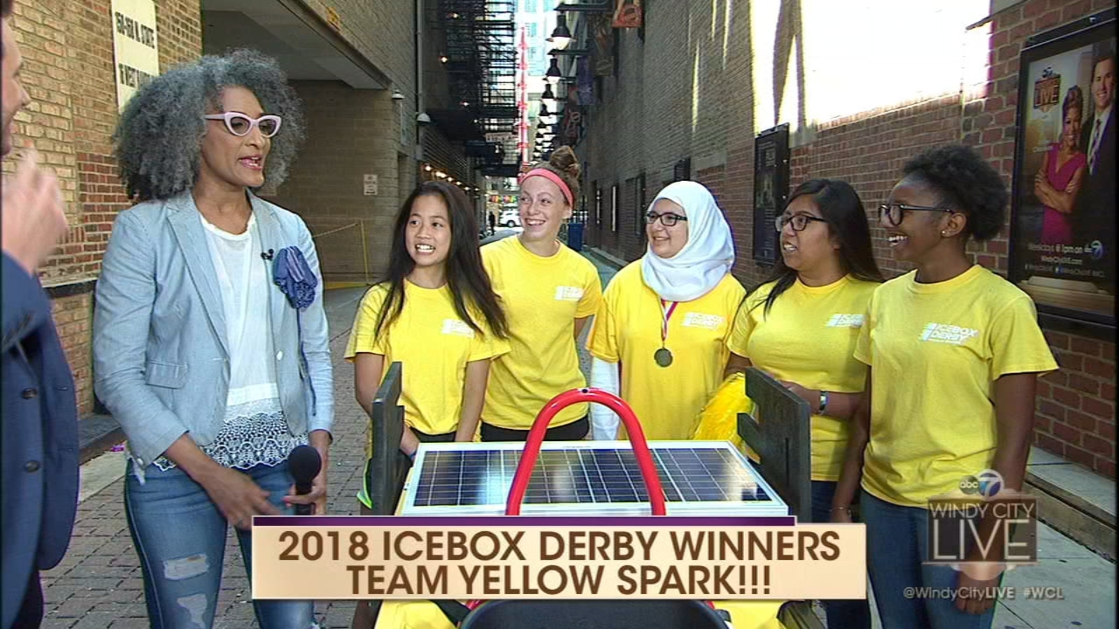 Ice Box Derby champions talk about women in engineering - ABC7 Chicago