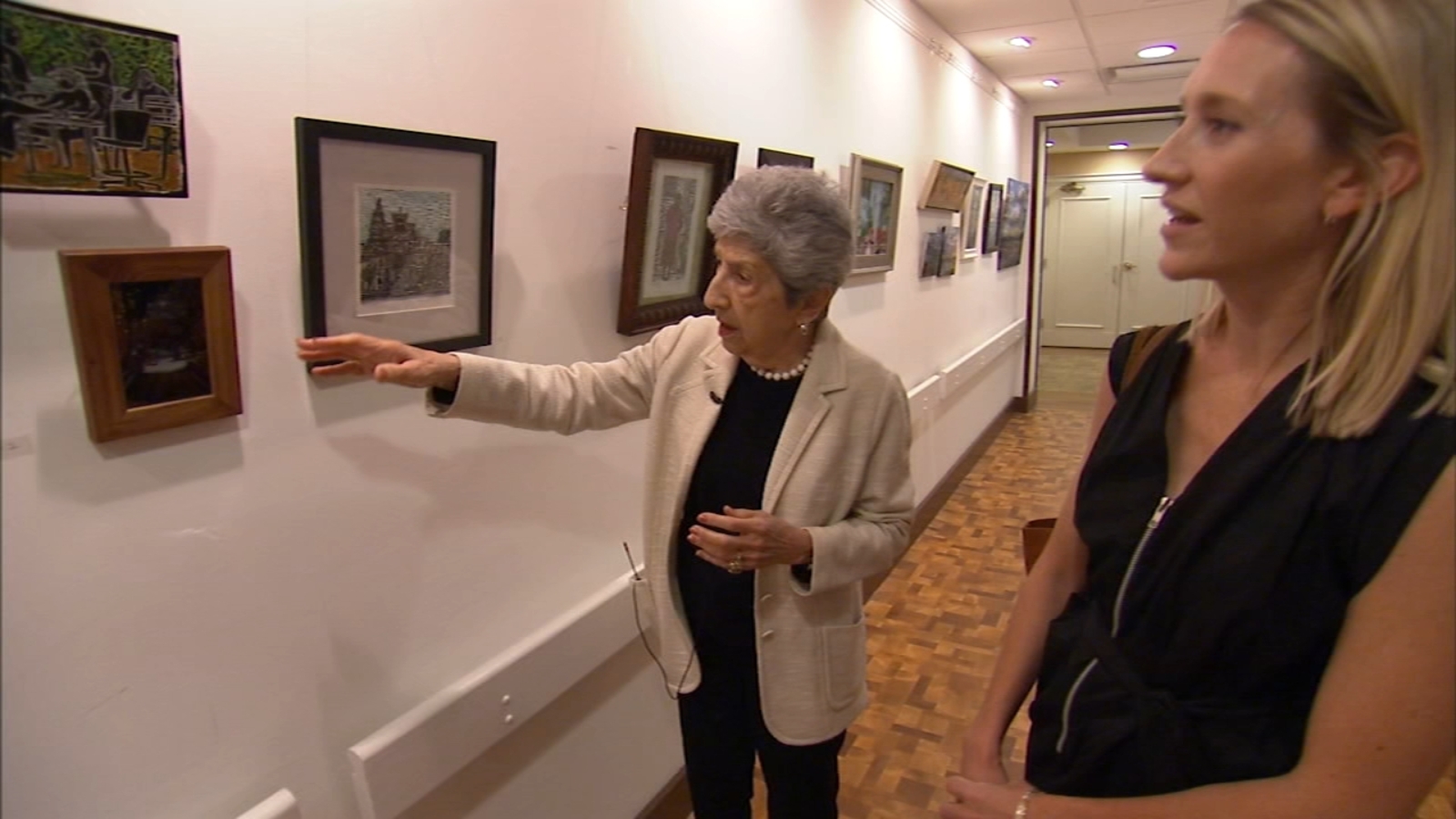 Art of Aging: 95-year-old woman shares love of art at Watermark ...