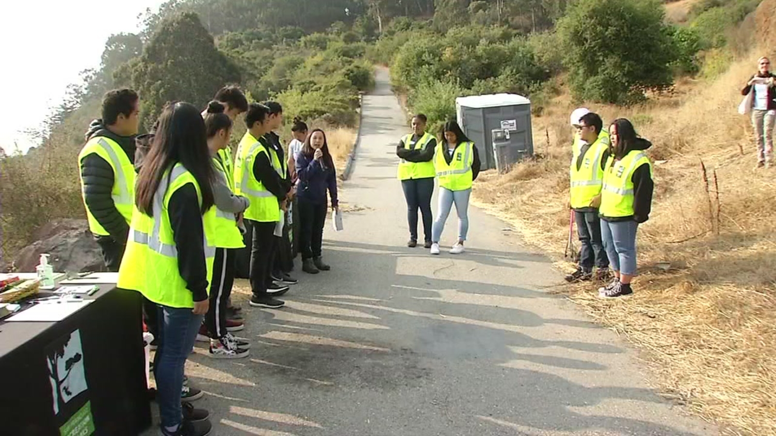 Greenagers, ABC7 volunteers clean parkk in San Francisco's Bay View ...