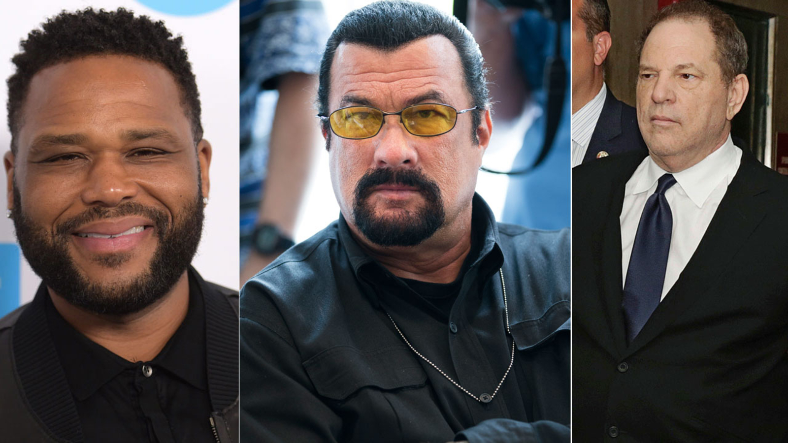 Sex assault cases against Steven Seagal, Anthony Anderson, Harvey ...
