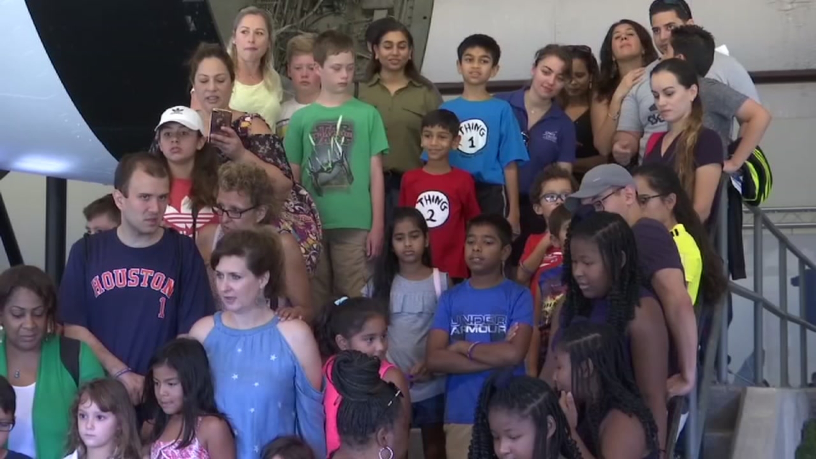 Thrill of Space: Kids with autism get special tour of Space Center ...