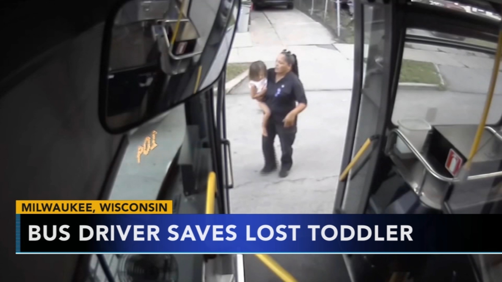 Bus driver comforts child who had wandered off from home - 6abc ...