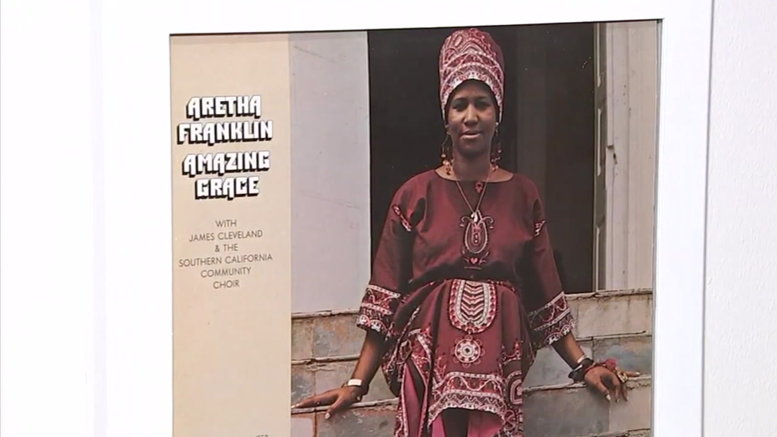 Aretha Franklin's bestselling album 'Amazing Grace' was recorded live ...