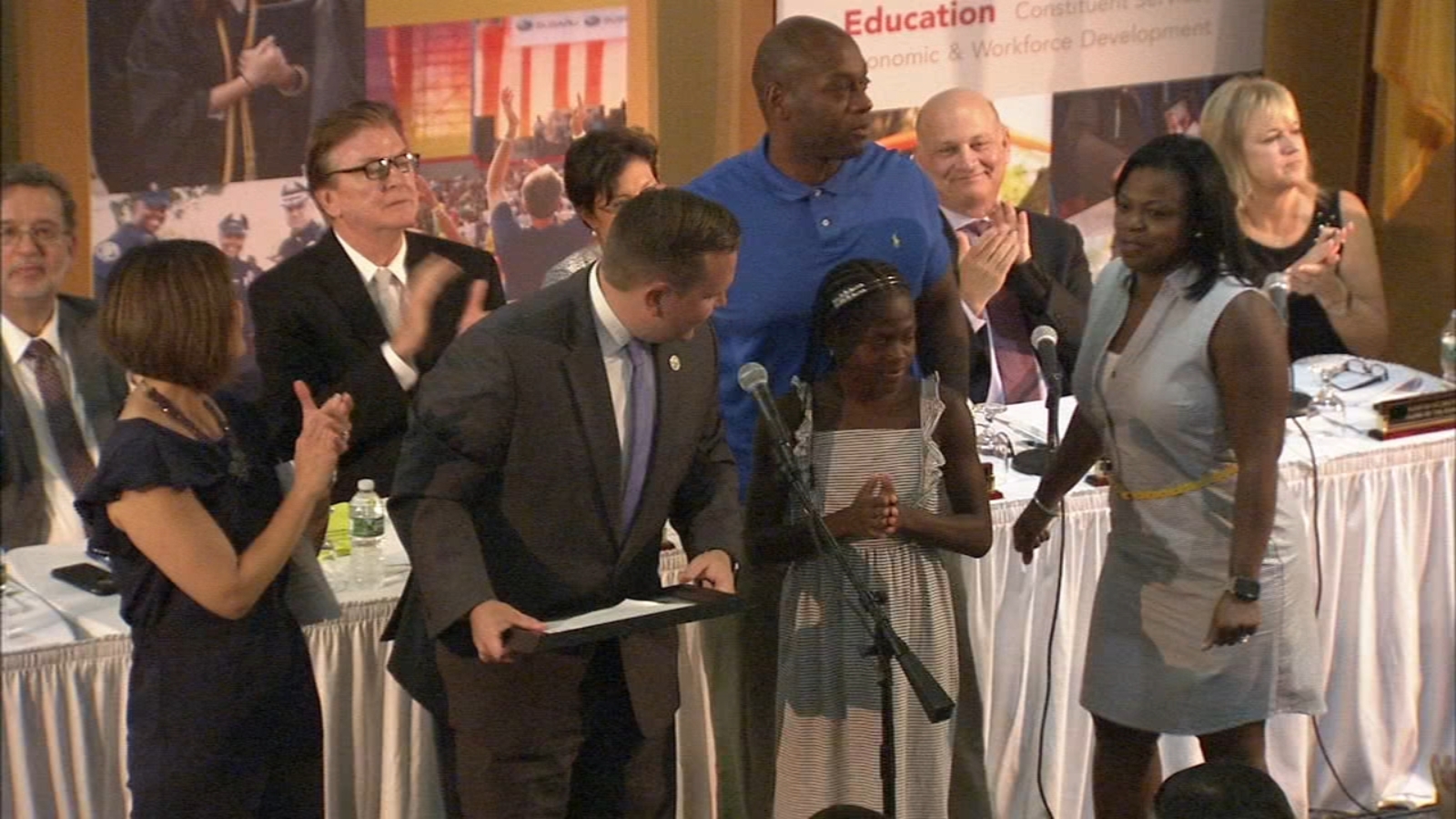 Young Camden track star Sianni Wynn awarded for speed - 6abc Philadelphia