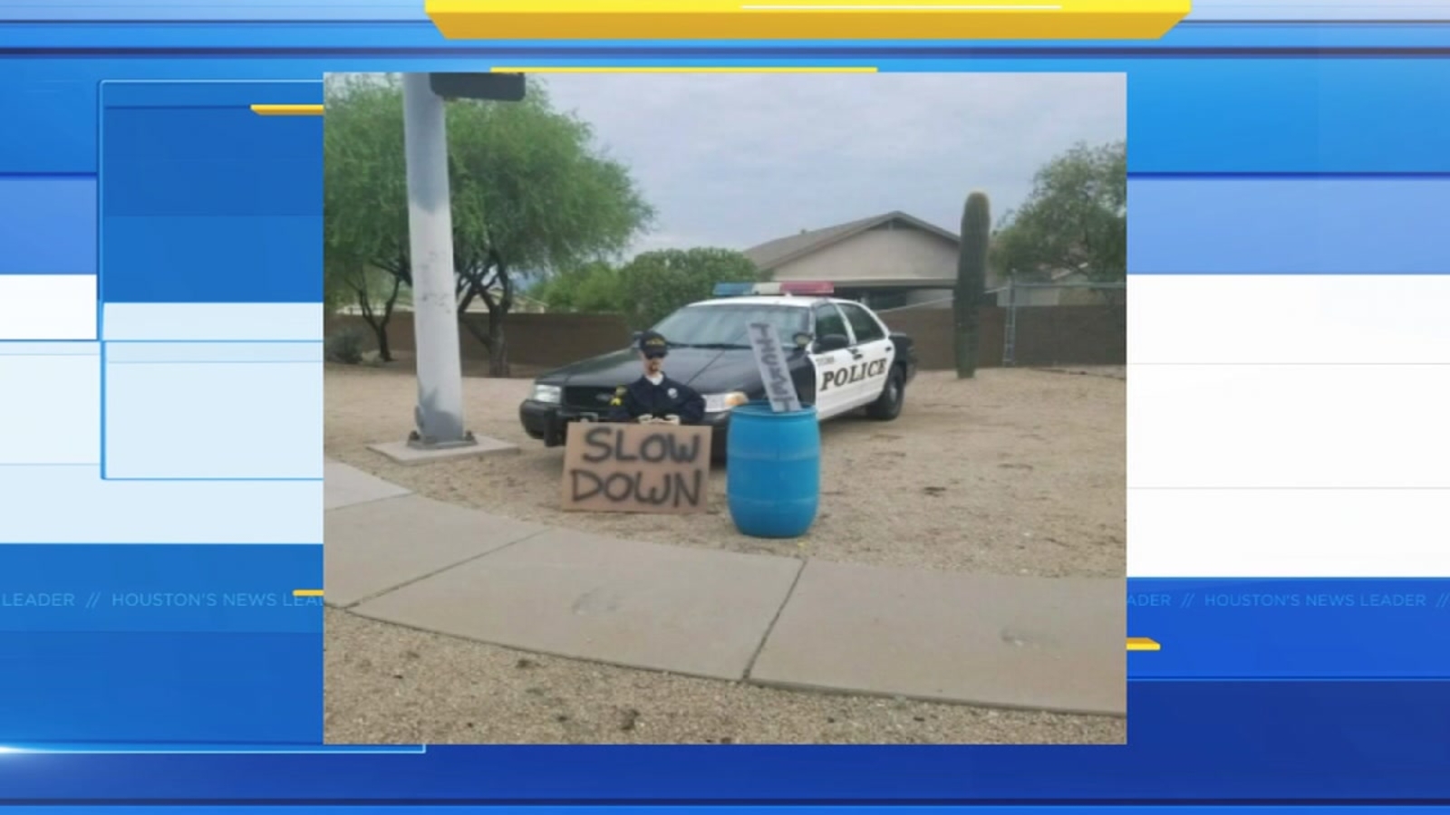 Police use mannequins in uniform to stop speeding drivers - ABC13 Houston