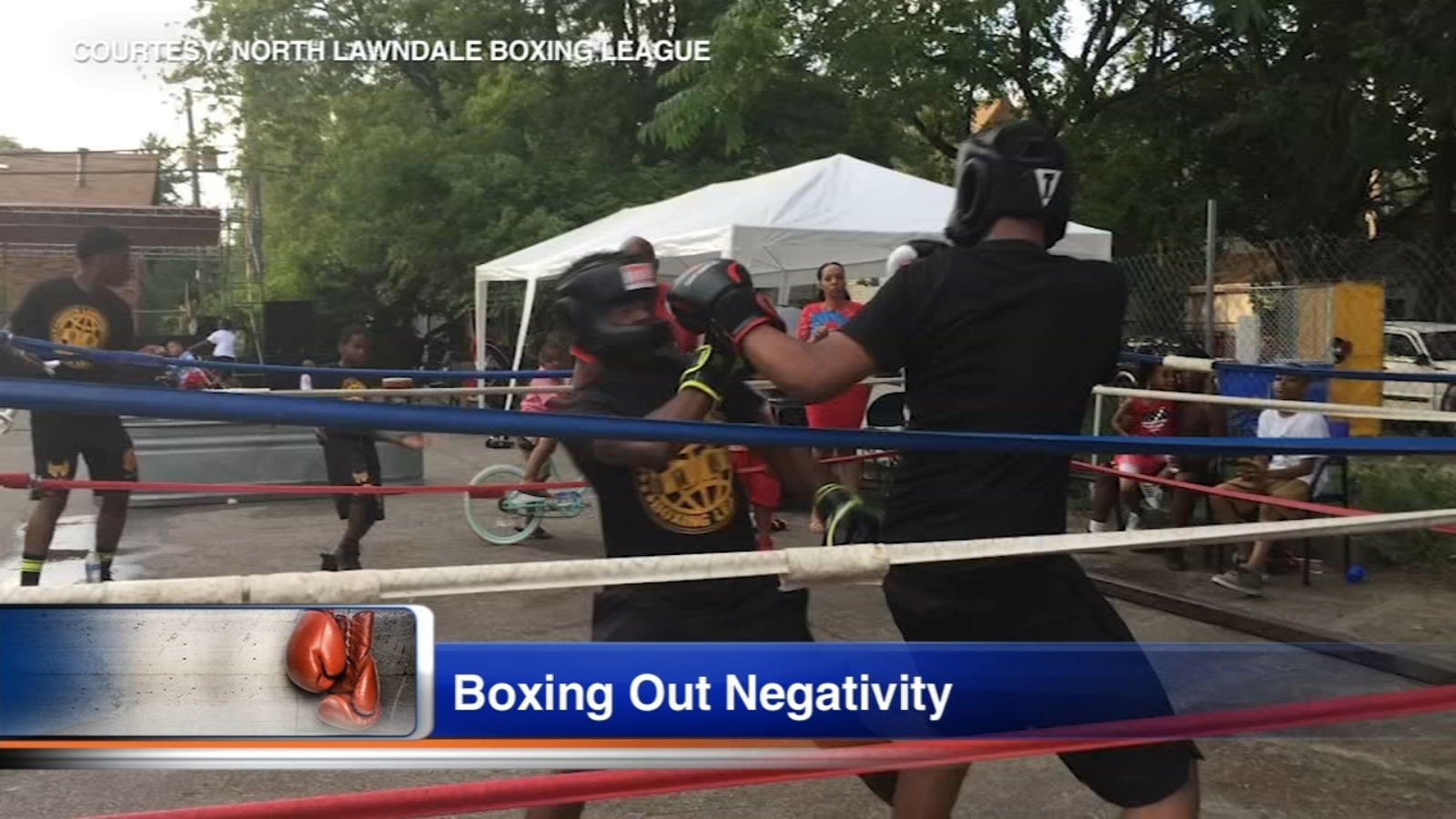 Boxing Out Negativity program encourages kids to put down guns, pick up ...