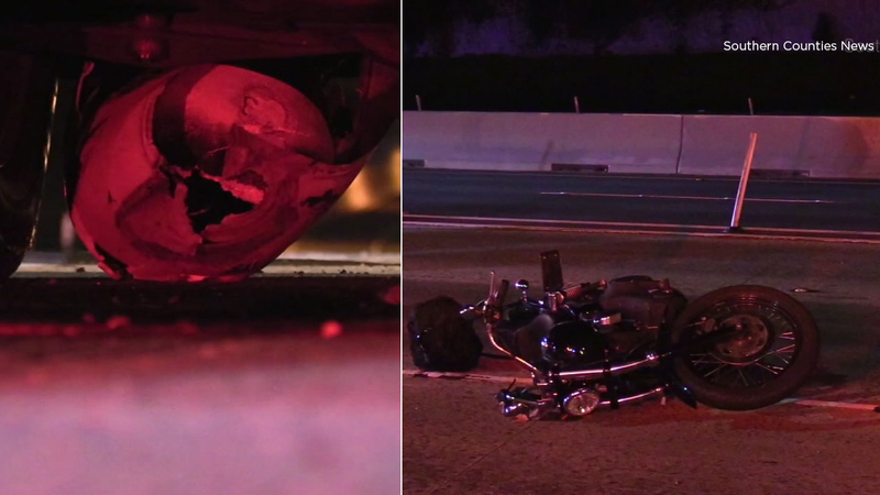 Motorcyclist Killed In 91 Freeway Crash In Anaheim Abc7 Los Angeles