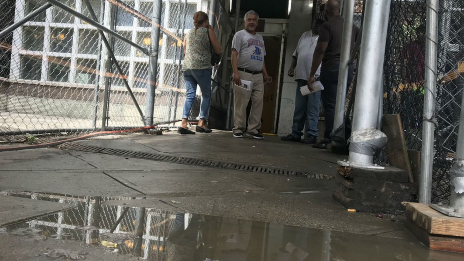 Broken pipe causes flooding in Morrisania Air Rights complex in Bronx ...