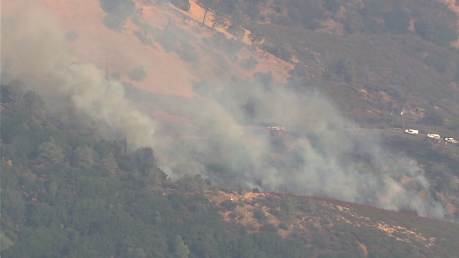 Brush fire on Mt. Diablo adds to haze in East Bay skies - ABC7 San ...