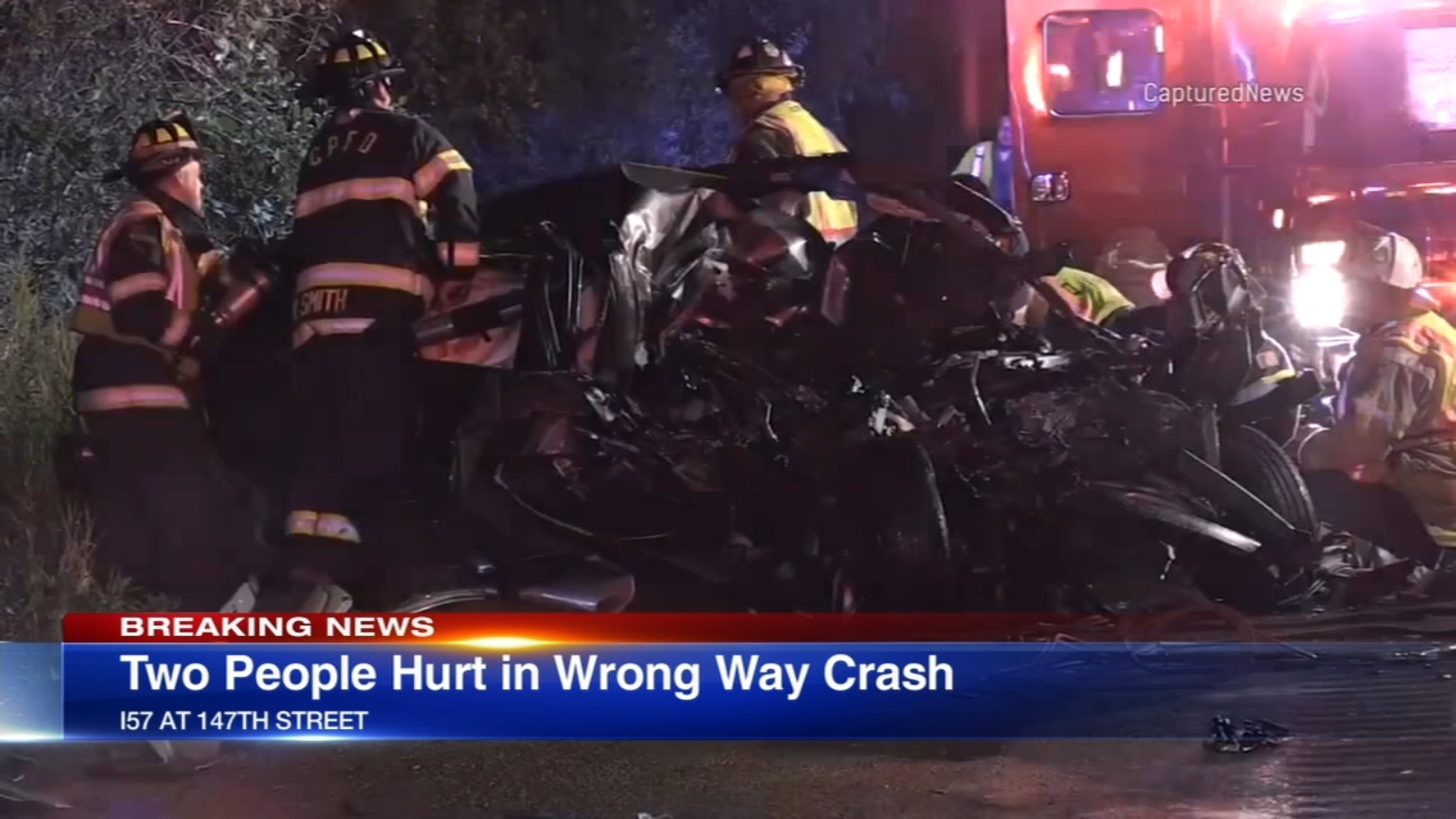 2 injured in wrong-way crash on I-57 in Posen - ABC7 Chicago